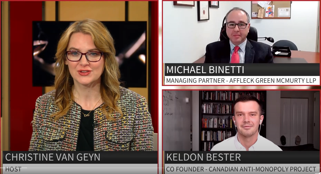 Michael Binetti Appeared On The News Forum "Canadian Justice" Program ...